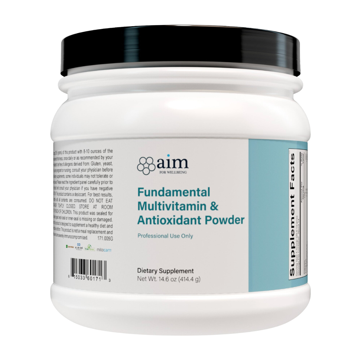 Fundamental Multivitamin & Antioxidant Powder Strawberry – Aim For ...